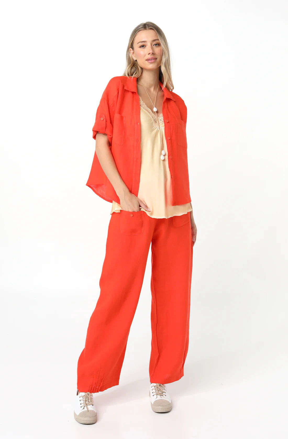 Mila Jacket - Tangelo – Tutto Bello