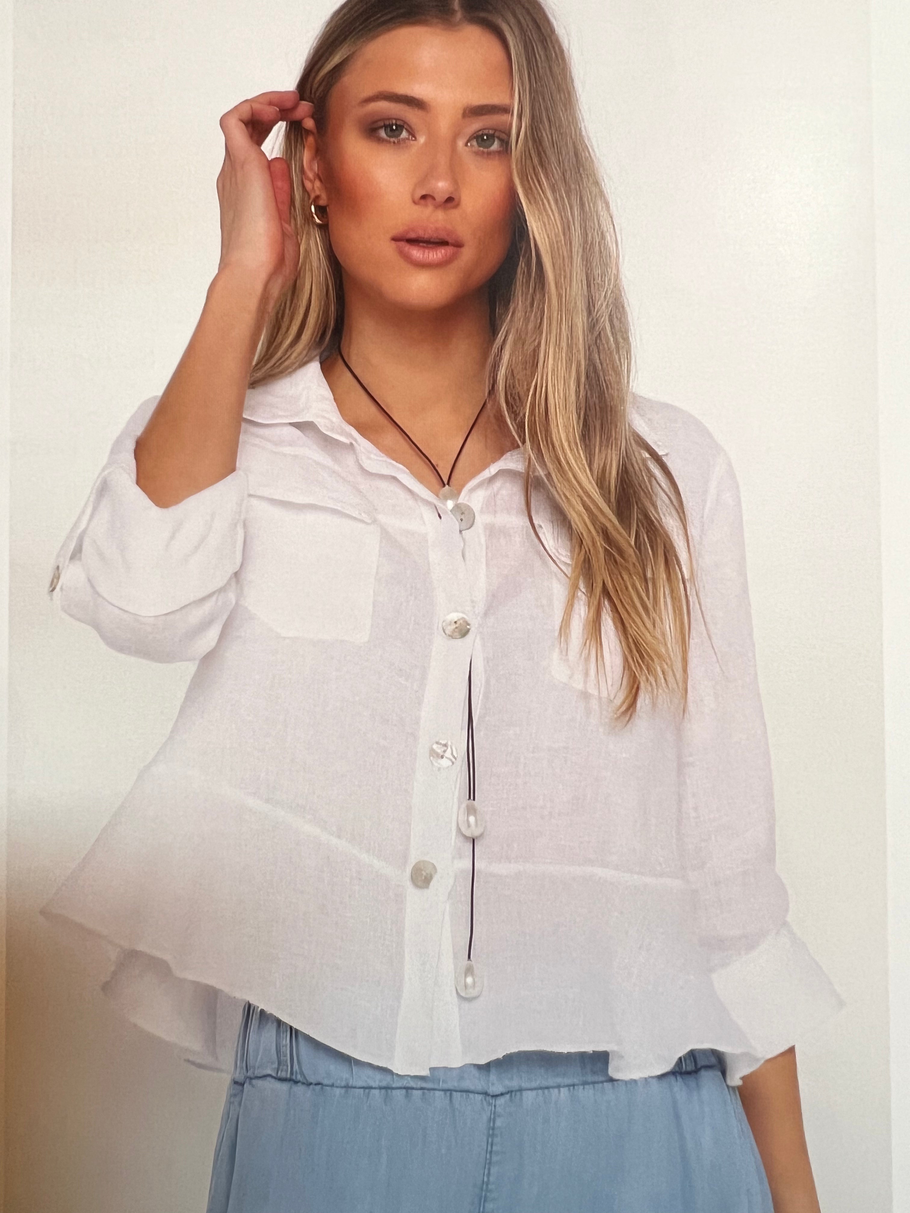 Cassandra Jacket - White – Tutto Bello